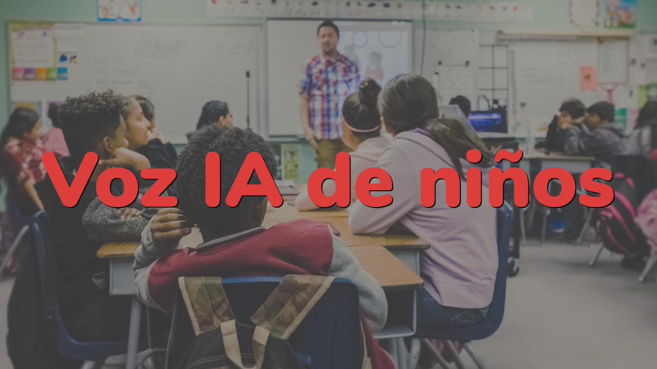 Voz IA de niños