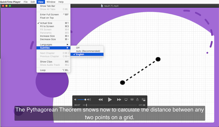 Embedded captions, SRT and VTT subtitles for videos Embedded captions, SRT and VTT subtitles for videos