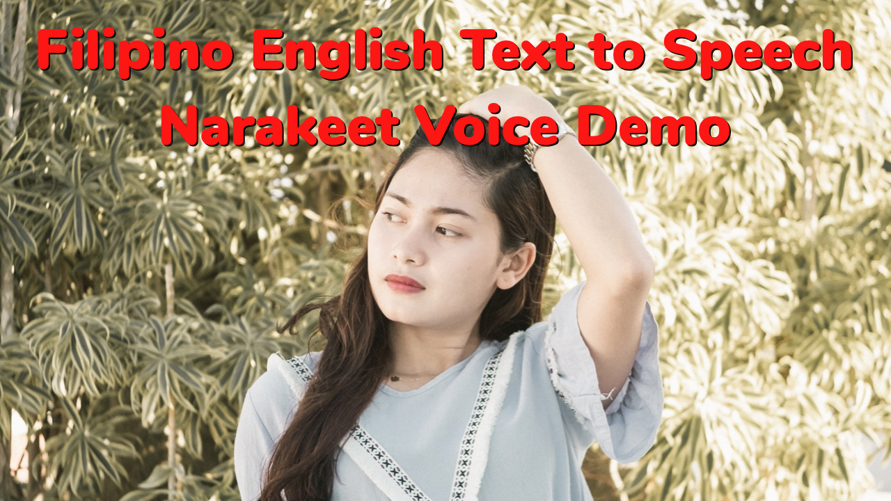 Text To Speech Filipino Accent